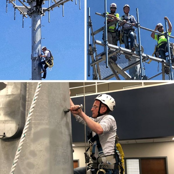 With boots on the steel, FCC Commissioner Carr learns about exacting ...