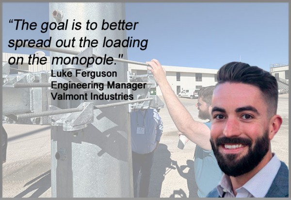New Valmont Site Pro 1 heavy duty ring mounts ensure antennas stay on ...